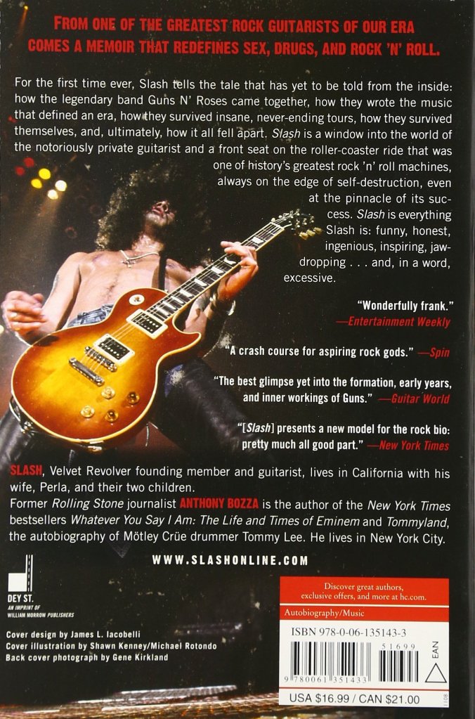 ‘Slash’ by Slash & Anthony Bozza – Book Review – 2 Loud 2 Old Music