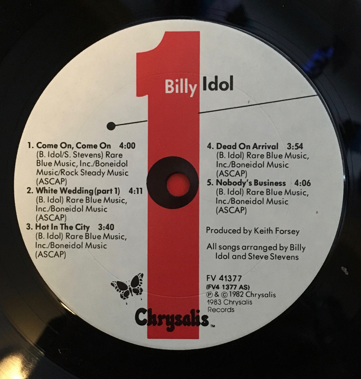 Billy Idol – ‘Billy Idol’ – Album Review (The Billy Idol Series) – 2 ...