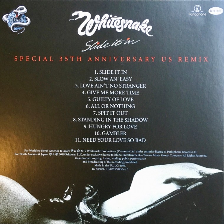 Whitesnake – ‘Slide It In’: the Ultimate Special Edition – Album Review ...