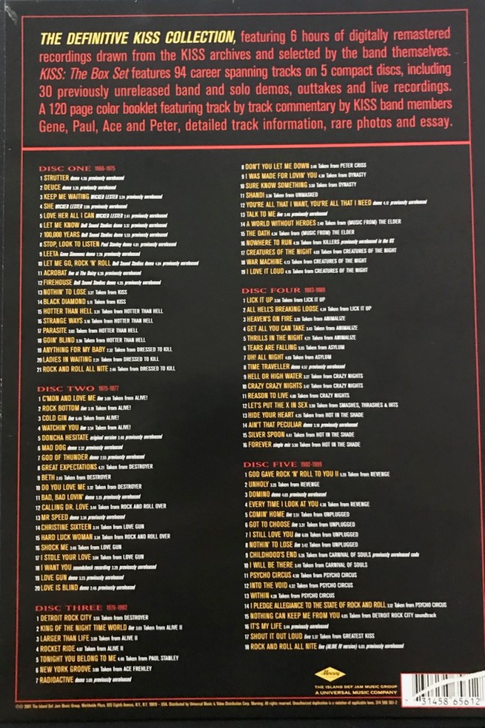 Kiss – The Box Set – Album Review (Part 1 of 6) – 2 Loud 2 Old Music