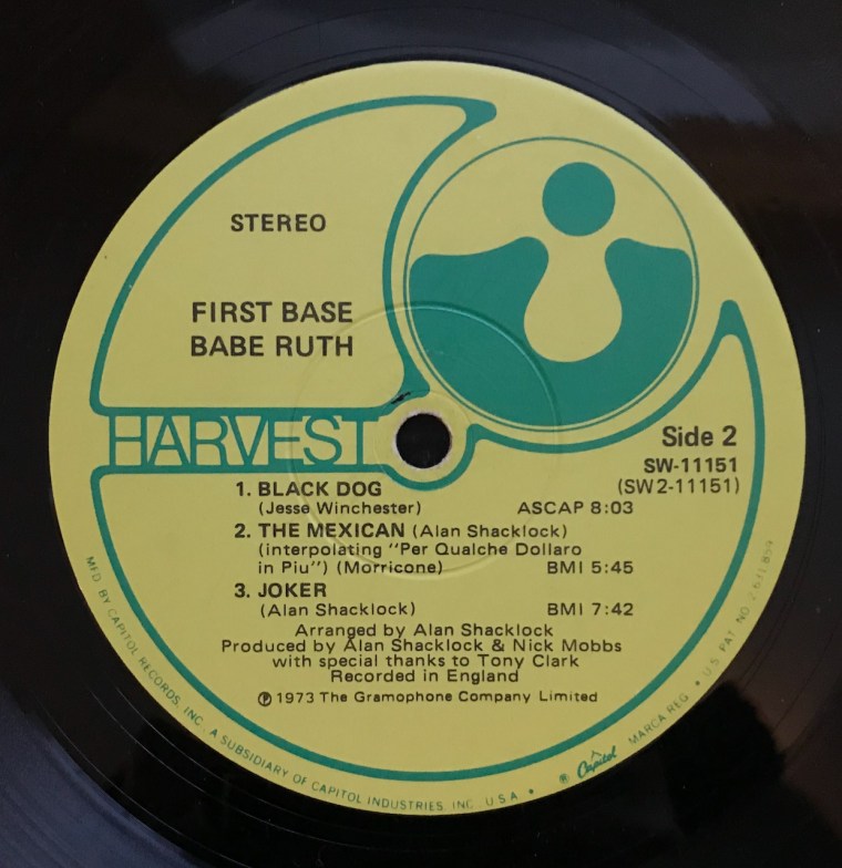 Babe Ruth – ‘First Base’ – Album Review – 2 Loud 2 Old Music
