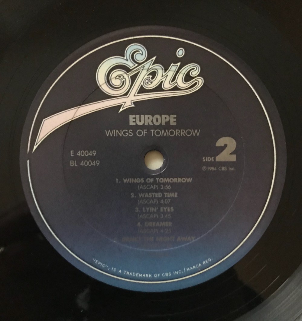 Europe – ‘Wings of Tomorrow’ – Album Review – 2 Loud 2 Old Music