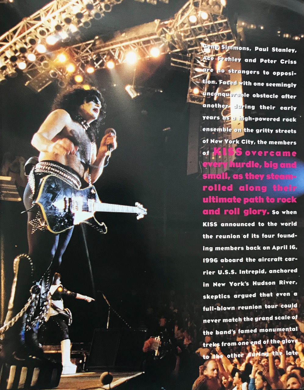 Kiss – Alive / Worldwide Tour (1997) – Tour Book – 2 Loud 2 Old Music