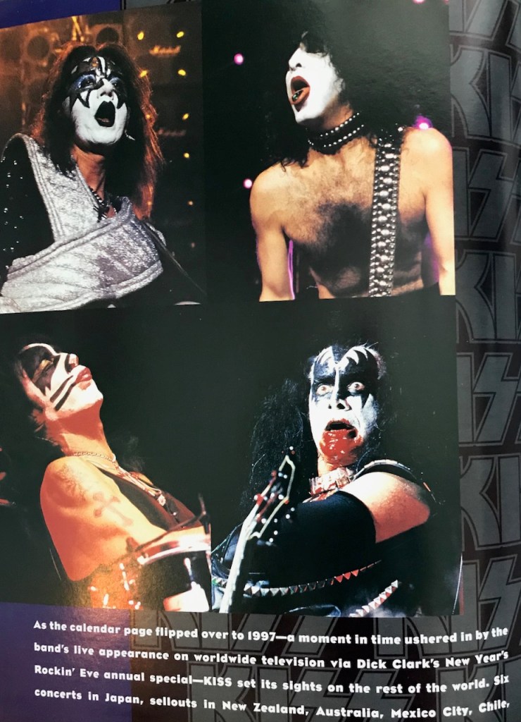 Kiss – Alive / Worldwide Tour (1997) – Tour Book – 2 Loud 2 Old Music