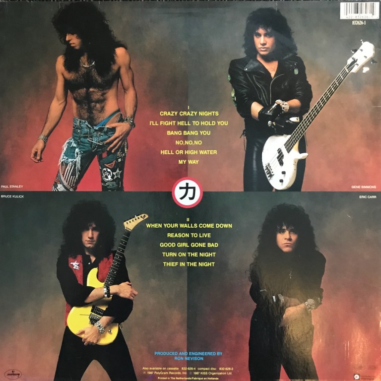 Kiss – ‘Crazy Nights’ (1987) – Album Review (The Kiss Review Series – 2 ...