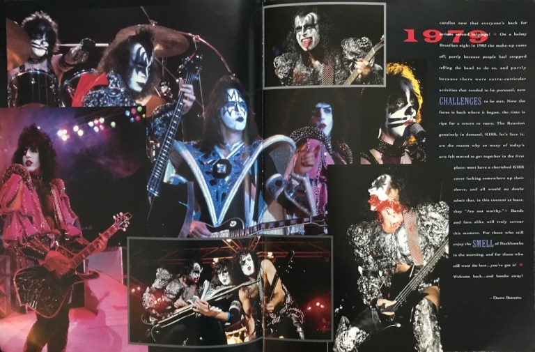 Kiss – Alive / Worldwide Tour (1996-1997) – Tour Book – 2 Loud 2 Old Music