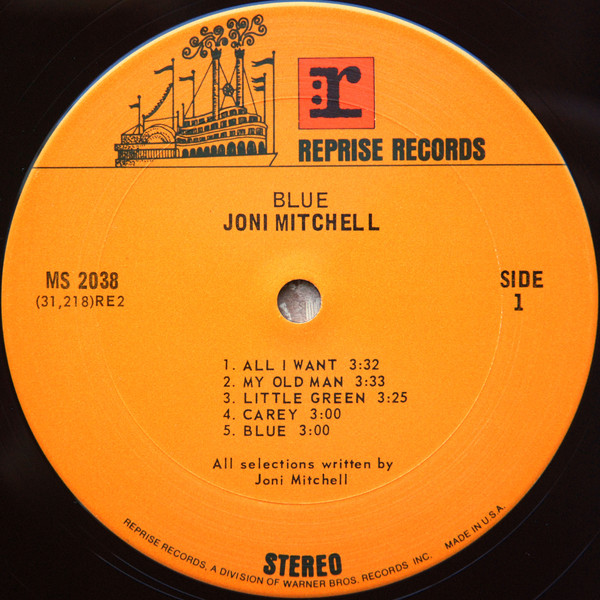You Picked It! – Joni Mitchell – “Blue” – Album Review – 2 Loud 2 Old Music