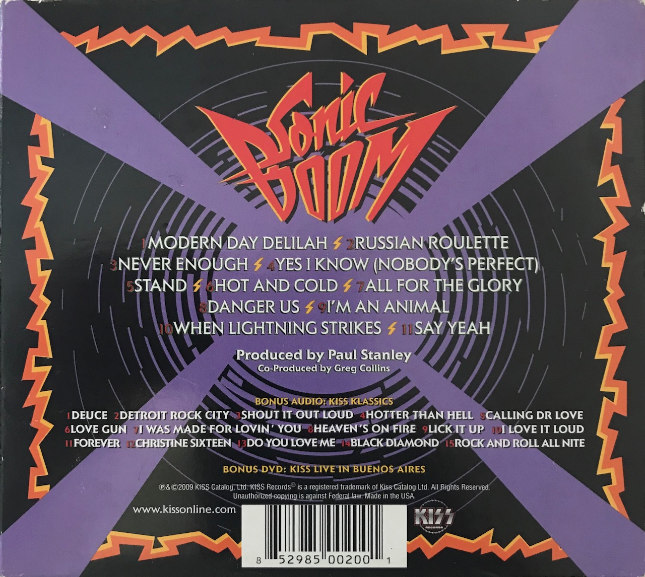 Kiss – ‘Sonic Boom’ (2009) – Album Review (The Kiss Review Series) – 2 ...