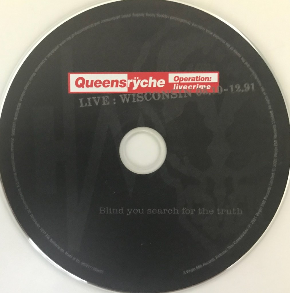 Queensryche – ‘Operation: Mindcrime’ Super Deluxe Edition – Box Set ...