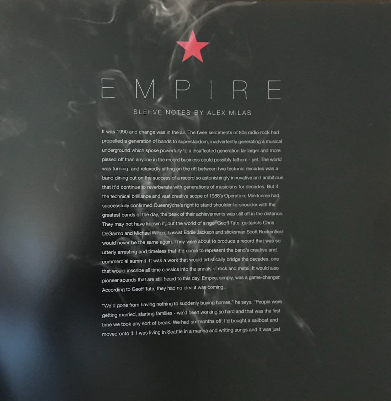 Queensryche – ‘Empire’ Super Deluxe Edition – Box Set Review – 2 Loud 2 ...