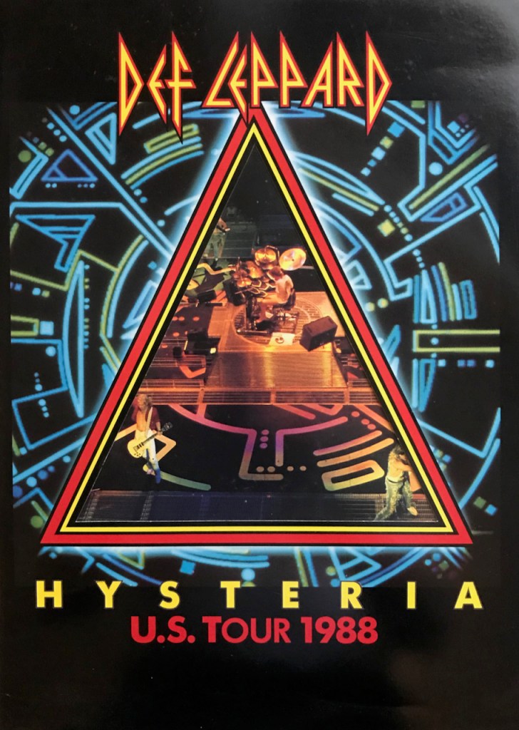 Def Leppard – ‘Hysteria U.S. Tour 1988’ – Tour Book – 2 Loud 2 Old Music