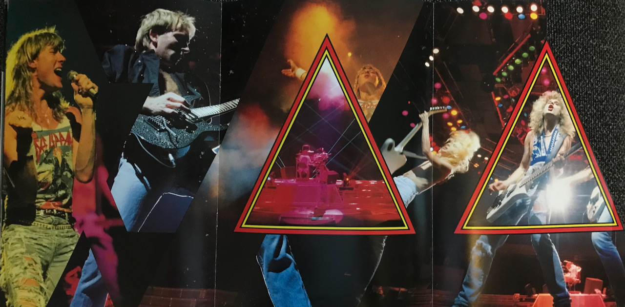 Def Leppard – ‘Hysteria U.S. Tour 1988’ – Tour Book – 2 Loud 2 Old Music