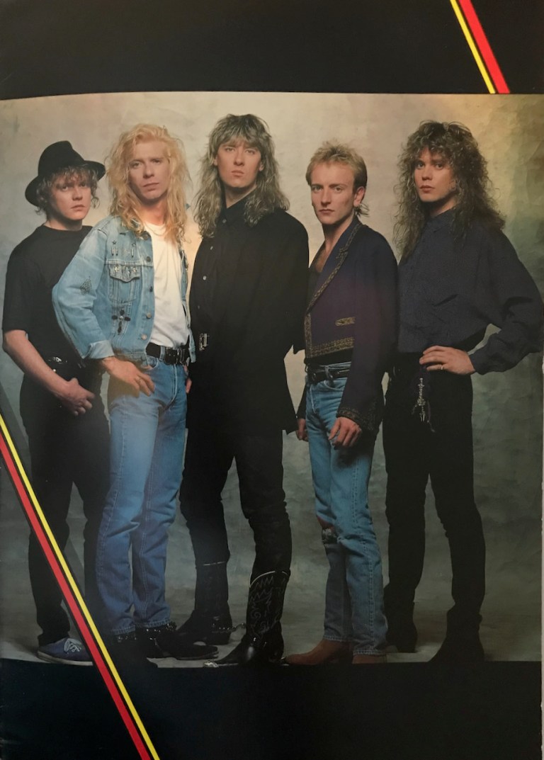 Def Leppard – ‘Hysteria U.S. Tour 1988’ – Tour Book – 2 Loud 2 Old Music