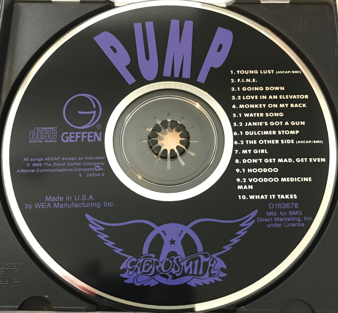 Aerosmith – ‘Pump’ (1989) – Album Review (The Aerosmith Collection ...