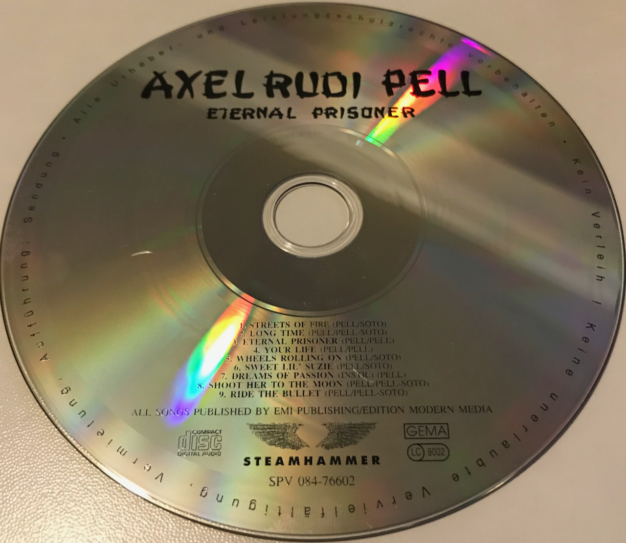 Axel Rudi Pell – ‘Eternal Prisoner’ (1992) – Album Review (The Jeff ...