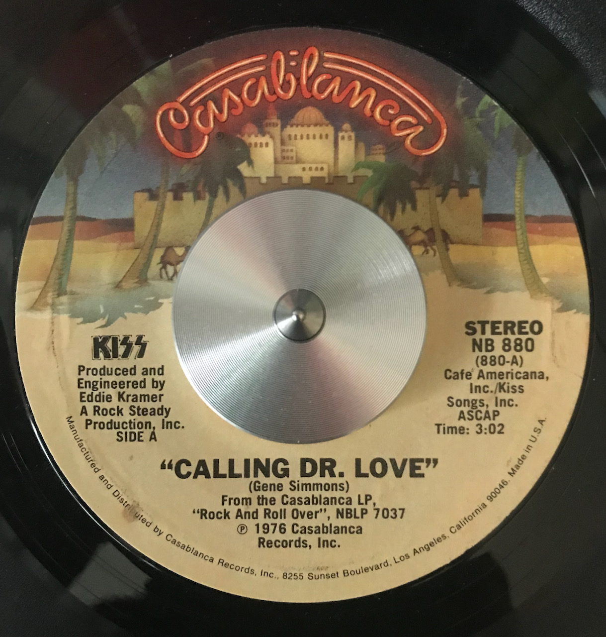 Kiss – “Calling Dr. Love” (1977) – 7″ Single – (The Kiss Review Series ...