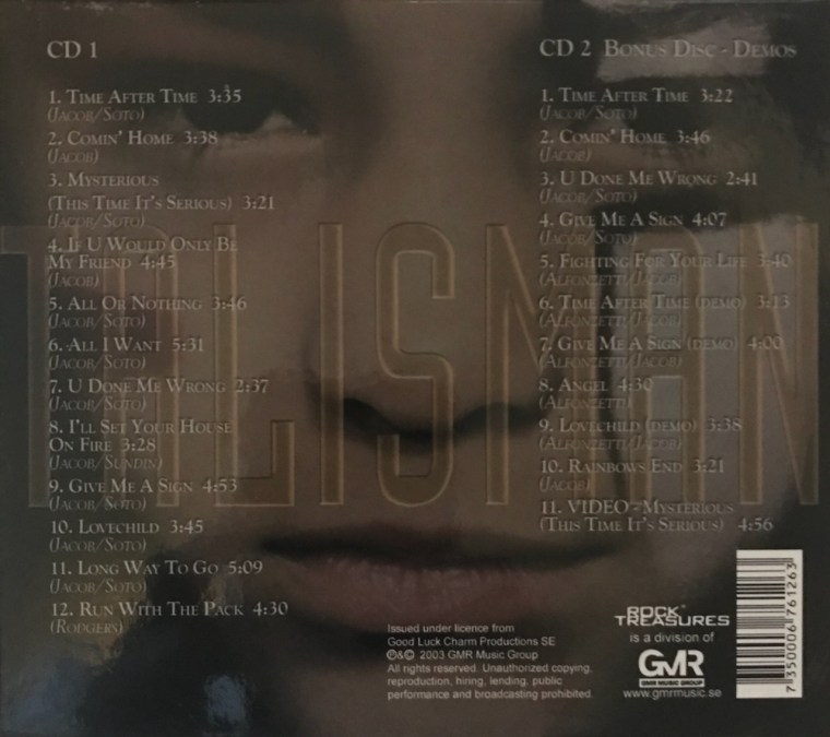 Talisman – ‘Genesis’ (1993) – Album Review (The Jeff Scott Soto Series ...