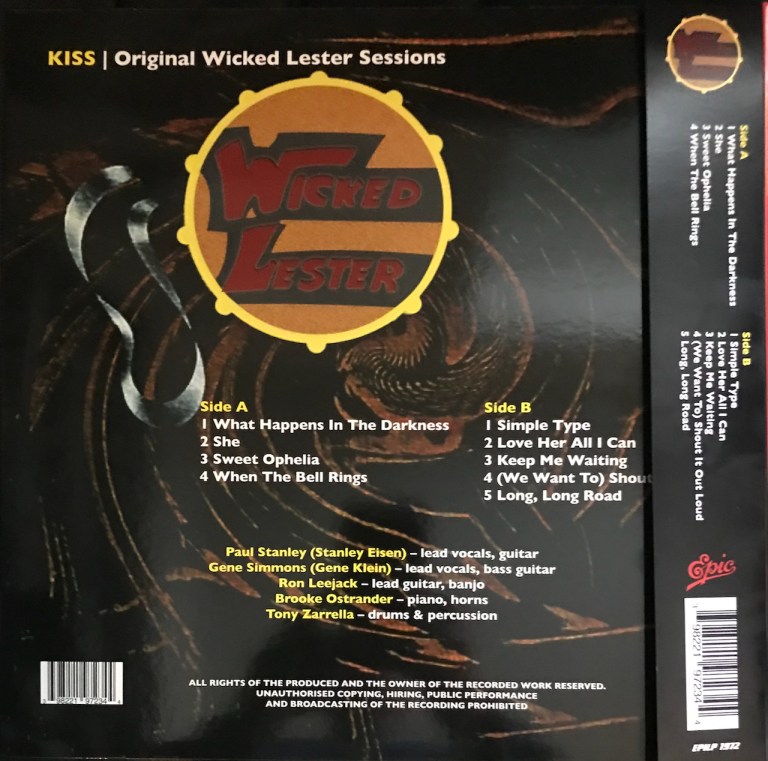 Kiss – ‘The Original Wicked Lester Sessions’ – Album Review (The ...