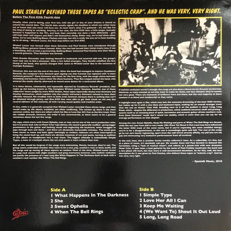 Kiss – ‘The Original Wicked Lester Sessions’ – Album Review (The ...