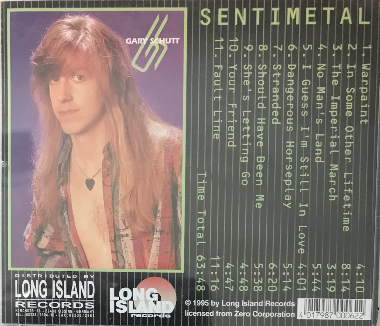 Gary Schutt – ‘Sentimetal’ (1994) – Album Review (The Jeff Scott Soto ...