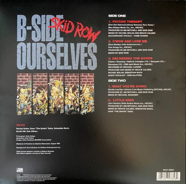 Skid Row – ‘B-Side Ourselves E.P.’ – Album Review – 2 Loud 2 Old Music