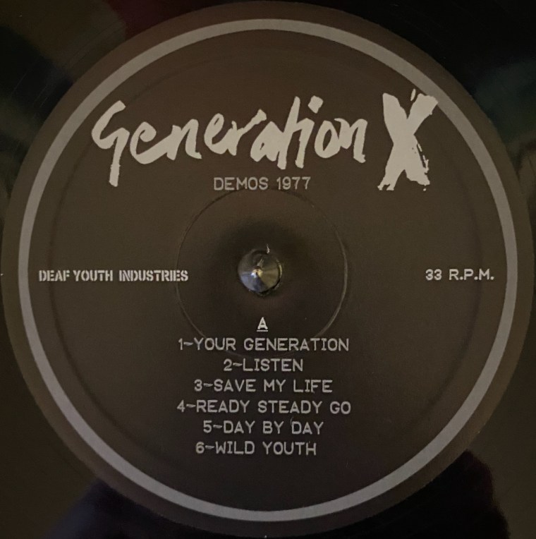 Generation X – ‘Demos 1977’ – Album Review (The Billy Idol Series) – 2 ...