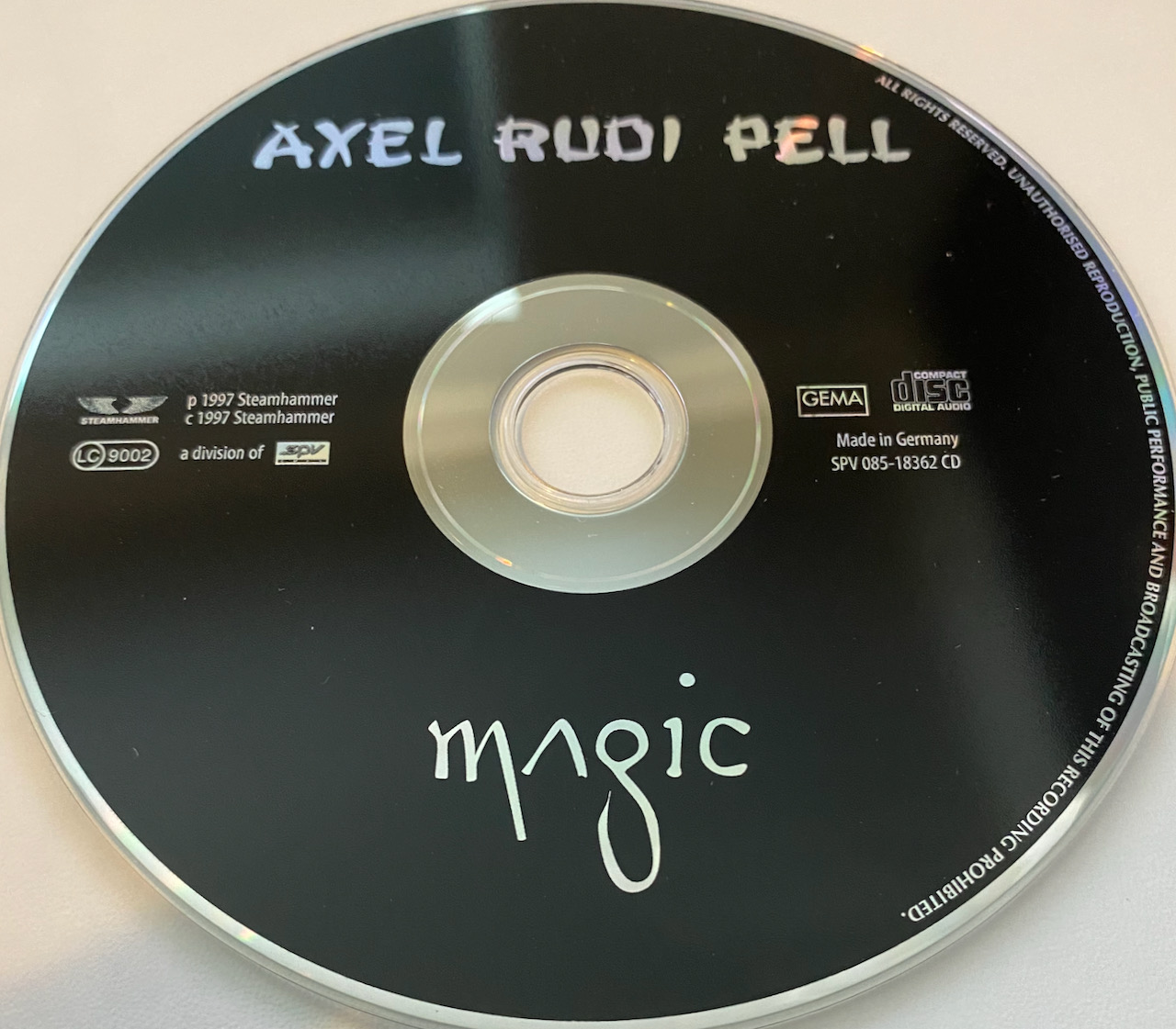 Axel Rudi Pell – ‘Magic’ (1997) – Album Review (The Jeff Scott Soto ...