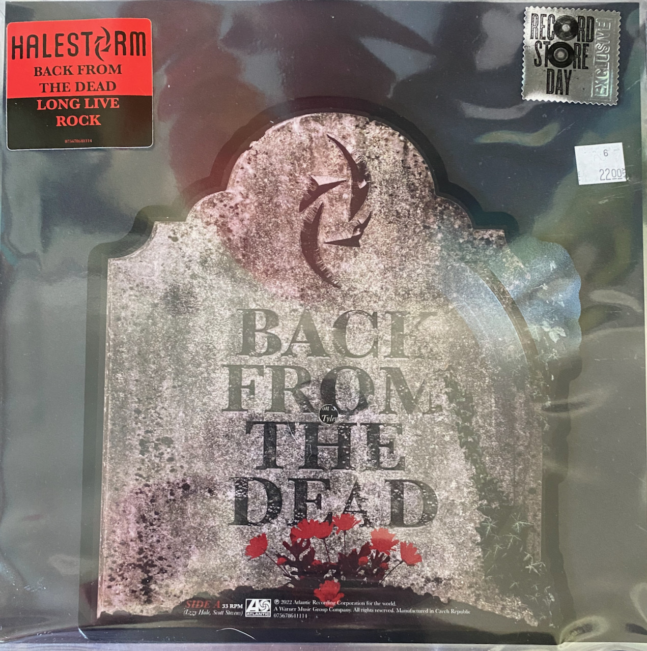 Halestorm – “Back From the Dead” – RSD Exclusive Cut-Shaped Picture Disc (2022) – 2 Loud 2 Old Music