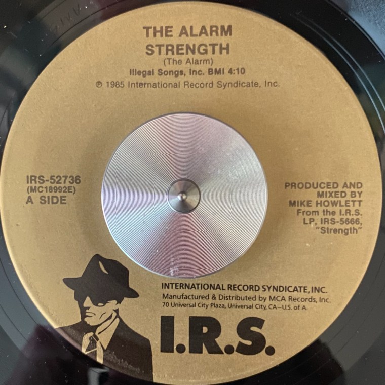 The Alarm – “Strength” – 7″ Single – 2 Loud 2 Old Music