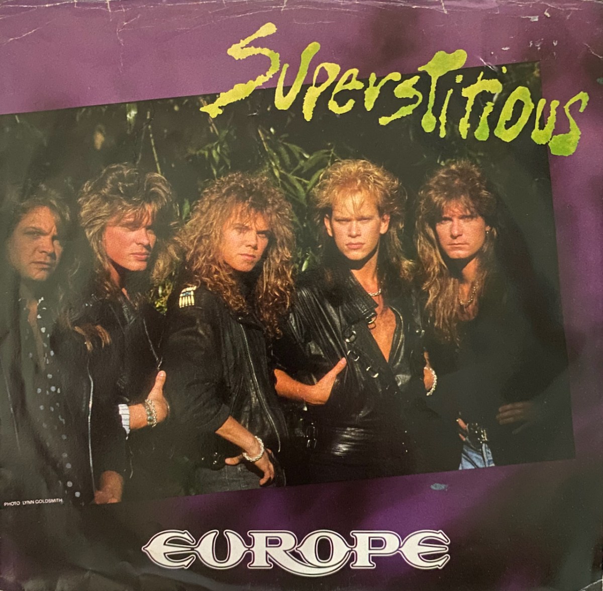Europe – “Superstitious” – 7″ Single – 2 Loud 2 Old Music