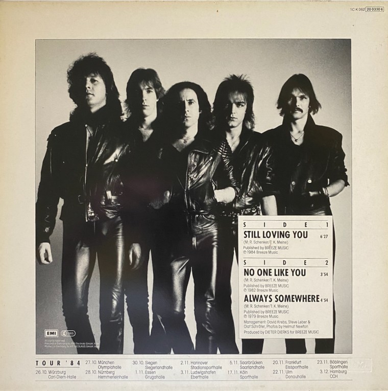Scorpions – “Still Loving You” (1984) – Maxi Single 45 RPM (The ...