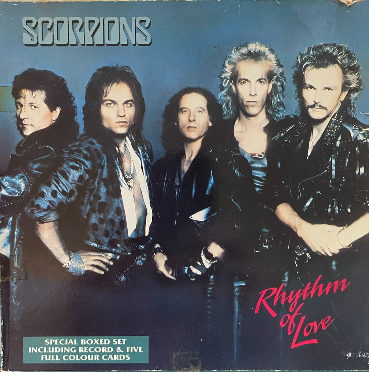 Scorpions – “Rhythm of Love” (1988) – Singles Box Set (The Scorpions ...