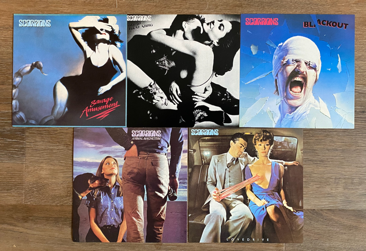 Scorpions – “Rhythm of Love” (1988) – Singles Box Set (The Scorpions ...