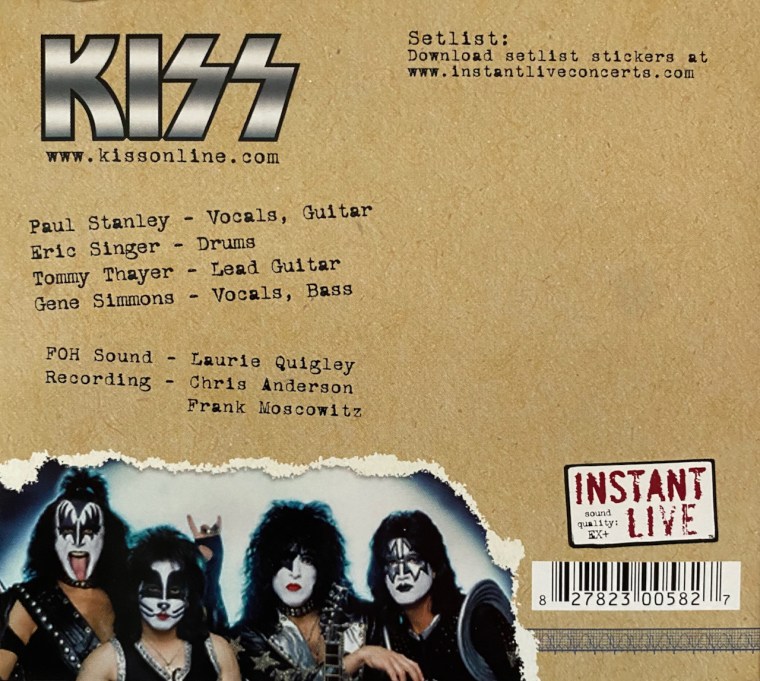 Kiss – Rock the Nation 2004 World Tour: Instant Live (Verizon Wireless ...