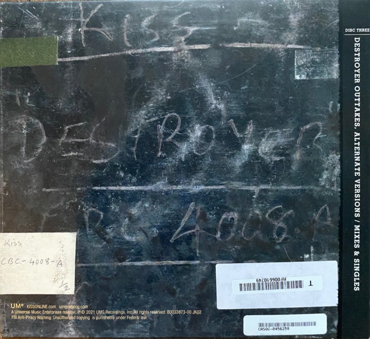 Kiss – ‘Destroyer: 45th Anniversary Super Deluxe Edition’ (2021) – Box ...