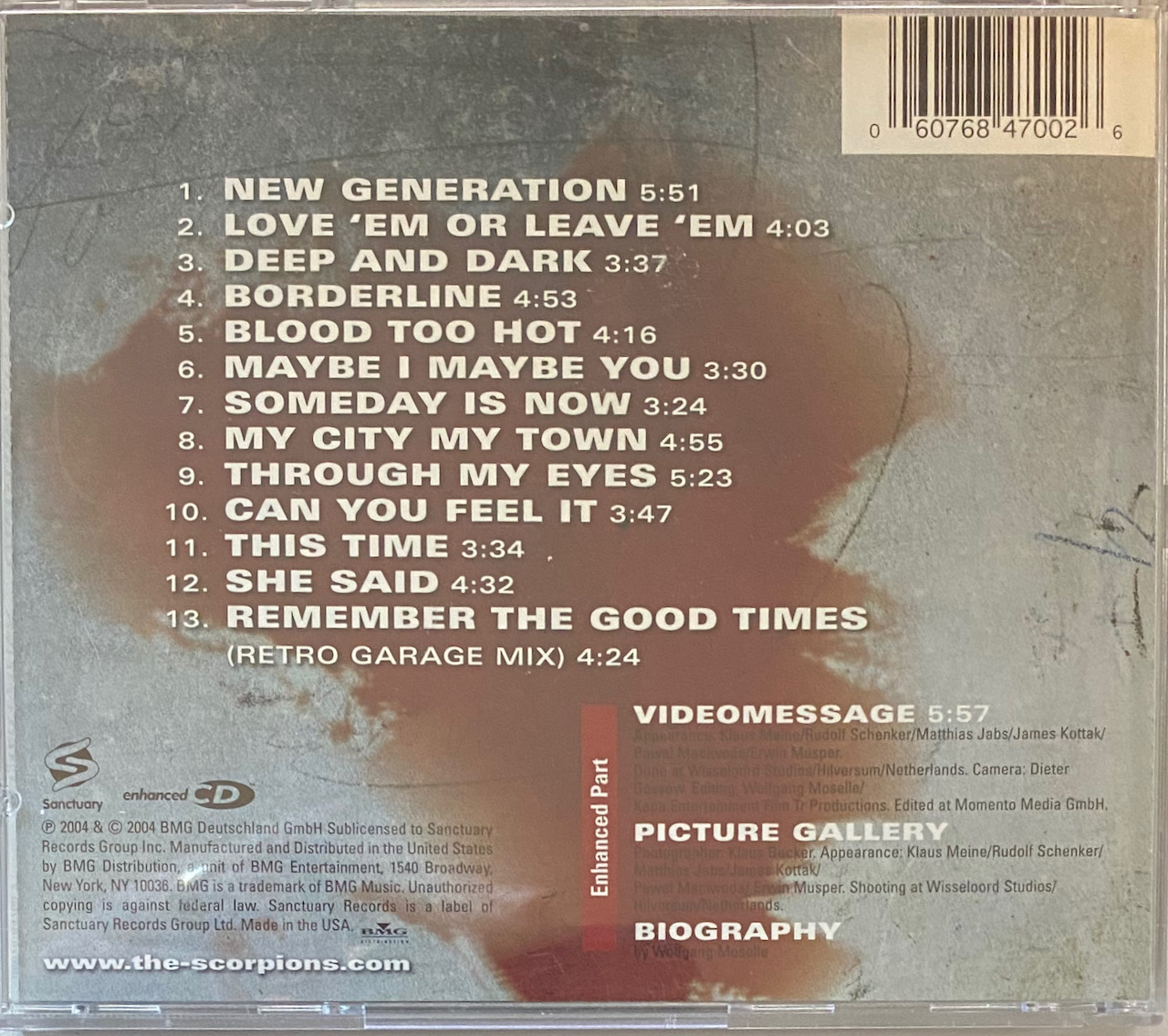 Scorpions – ‘Unbreakable’ (2004) – Album Review (The Scorpions ...