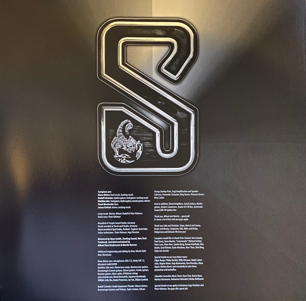 Scorpions – ‘Comeblack’ (2011) – Album Review (The Scorpions Collection ...