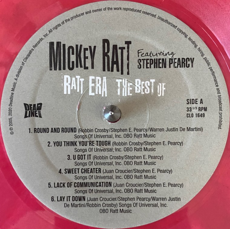 Mickey Ratt (feat. Stephen Pearcy) – ‘Ratt Era: The Best of’ (2020 ...