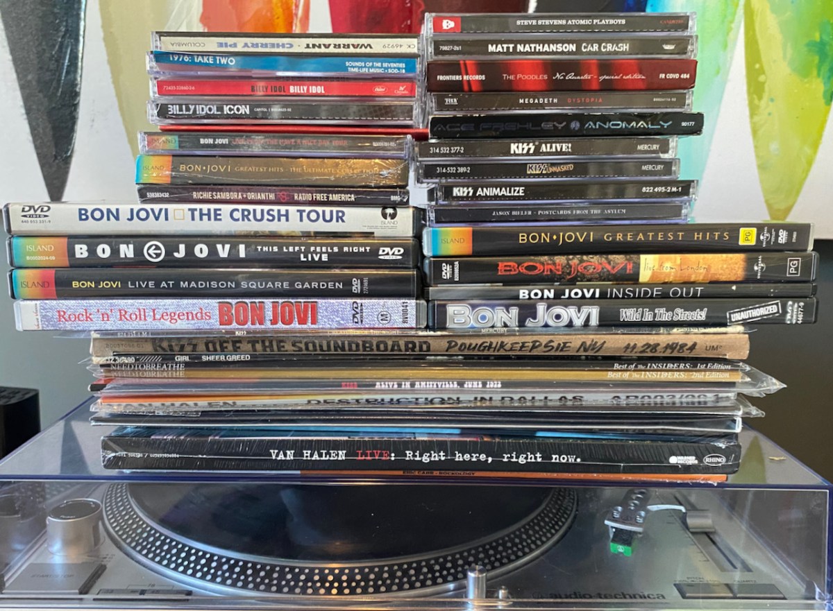 April 2023 Purchases – Vinyl & CDs & DVDs – 2 Loud 2 Old Music