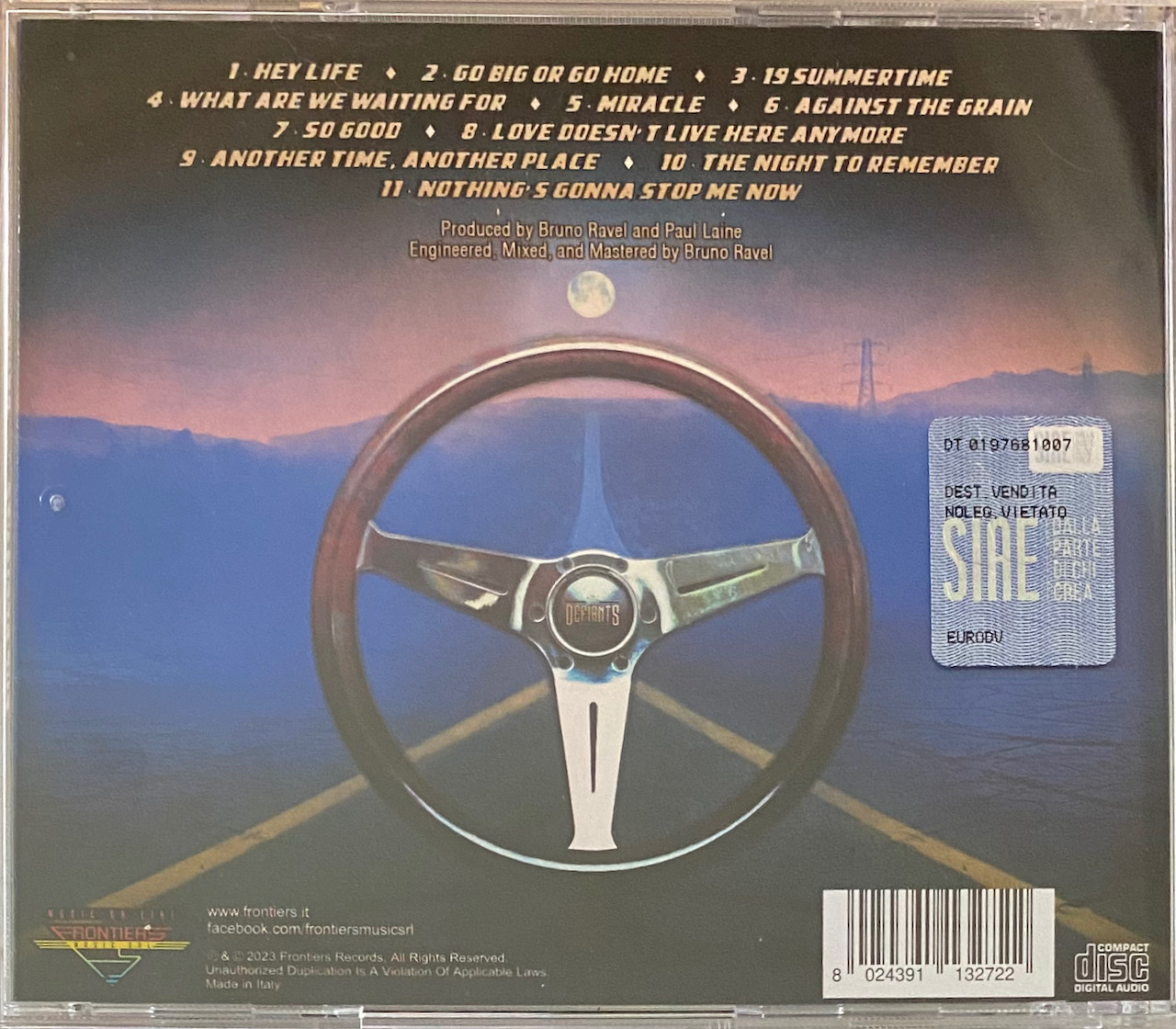 The Defiants – ‘Drive’ (2023) – Album Review – 2 Loud 2 Old Music