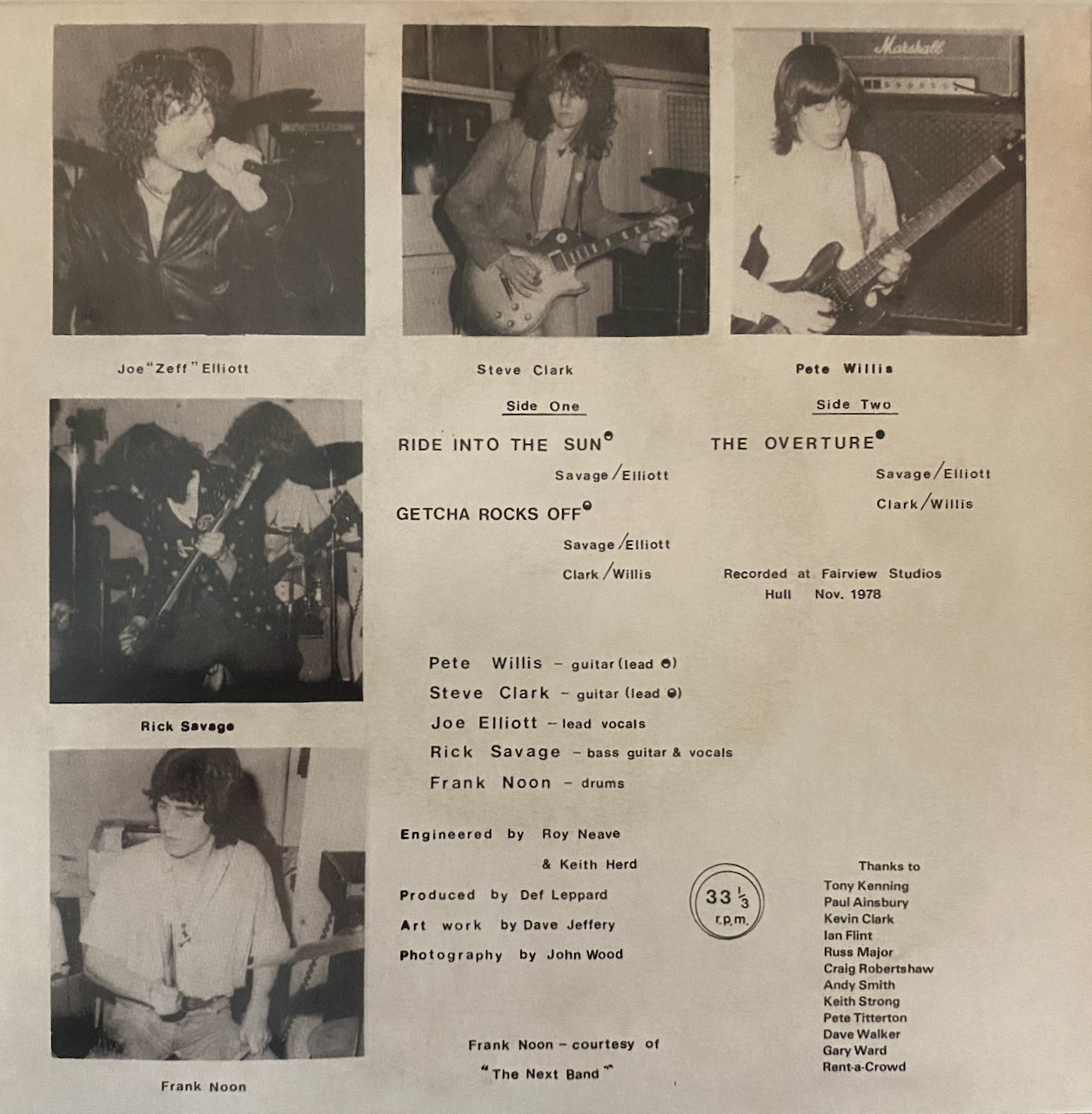 Def Leppard – ‘The Def Leppard’ E.P. (1979) – 7″ Single (The Def ...