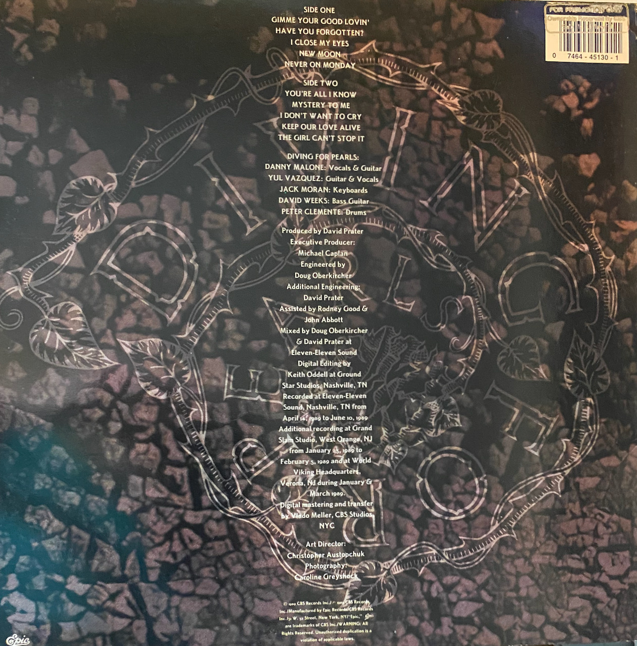 Diving For Pearls – ‘Diving For Pearls’ (1989) – Album Review – 2 Loud ...