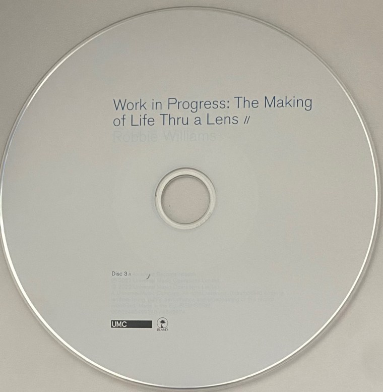 Robbie Williams – ‘Life Thru A Lens’ (25th Anniversary 4CD Box Set ...