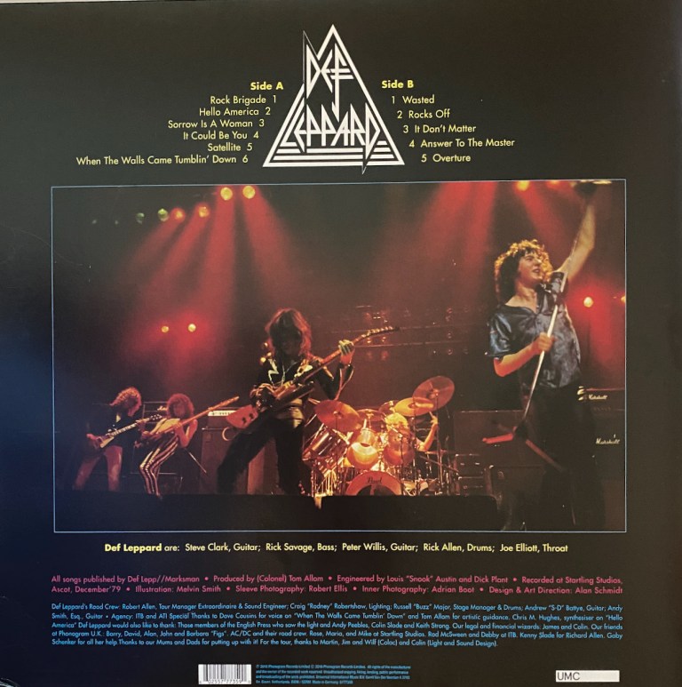 Def Leppard – ‘On Through The Night’ (1980) – Album Review (the Def ...