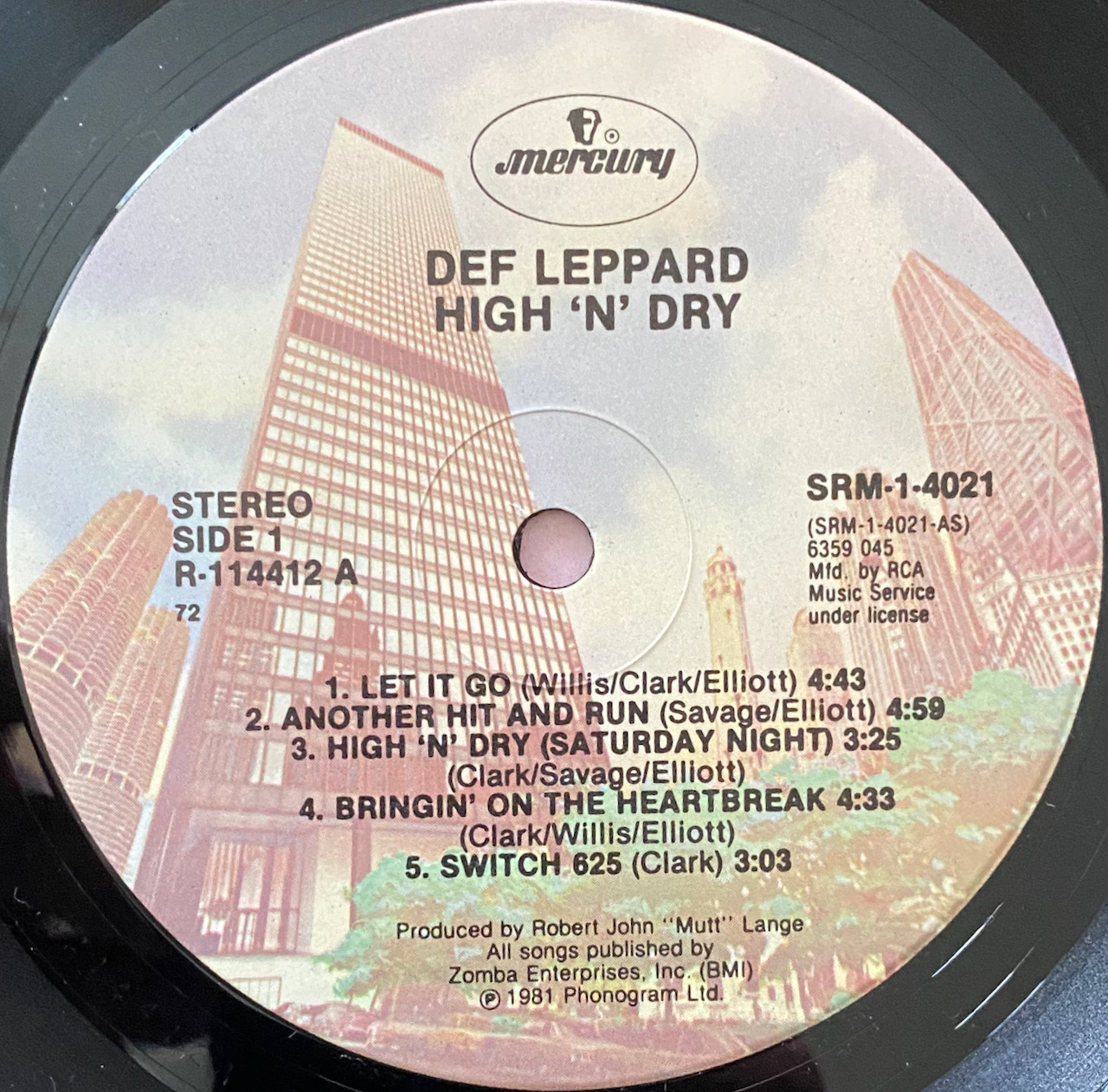 Def Leppard – ‘High & Dry’ (1981) – Album Review (the Def Leppard ...