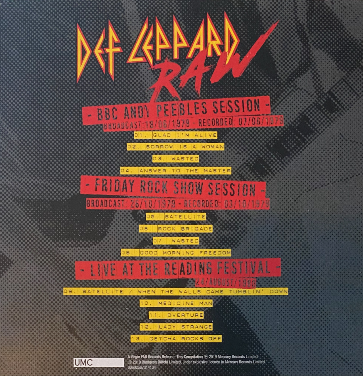 Def Leppard – ‘Raw: Early BBC Recordings’ (2020) – Album Review (The ...
