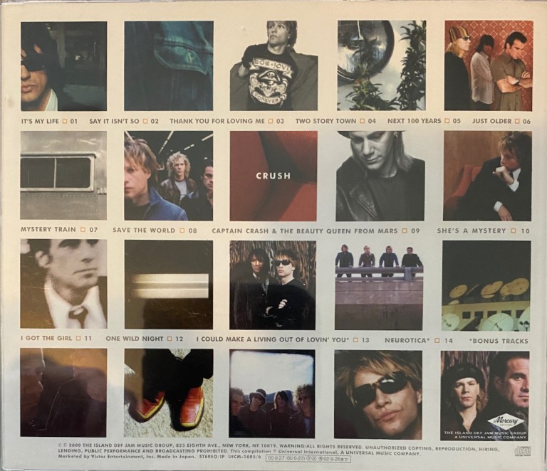 Bon Jovi – ‘Crush’ (2000) – Album Review (The Bon Jovi Collection ...