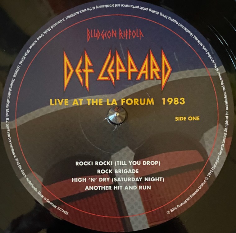 Def Leppard – ‘Live at the L.A. Forum 1983’ (2018) – Album Review (The ...