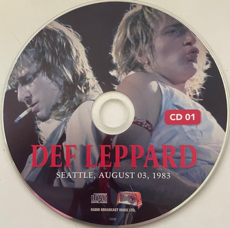 Def Leppard – ‘Seattle, August 3, 1983’ (Bootleg CD) – Album Review ...