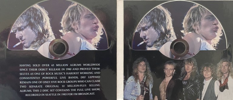 Def Leppard – ‘Seattle, August 3, 1983’ (Bootleg CD) – Album Review ...